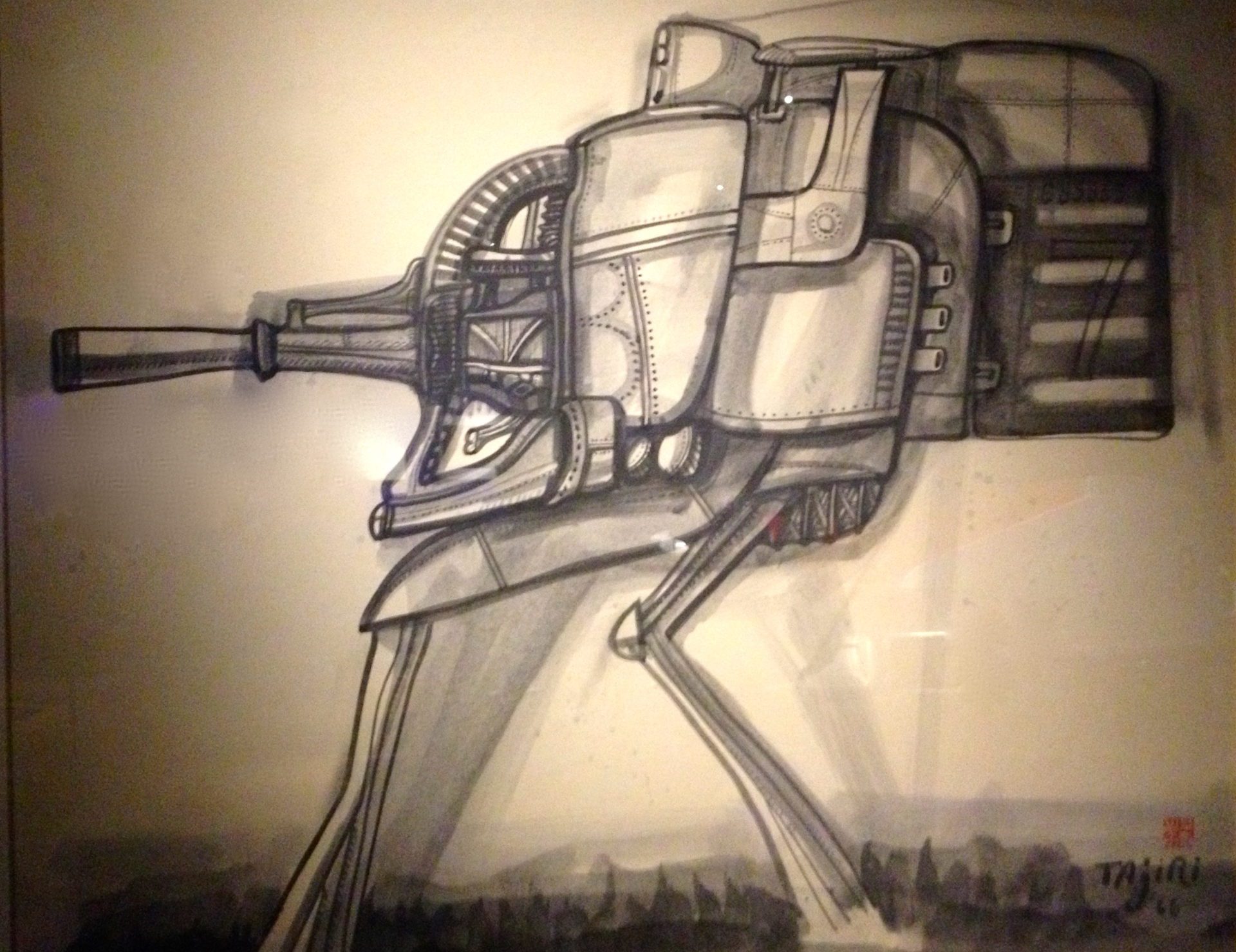 Ray Gun Mark 2 Drawing
